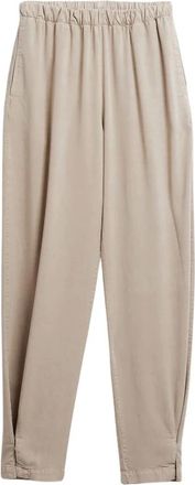 Elvine Femme, Pantalons, Beige, Taille: 36 FR Pantalon Élégant Gris Sable