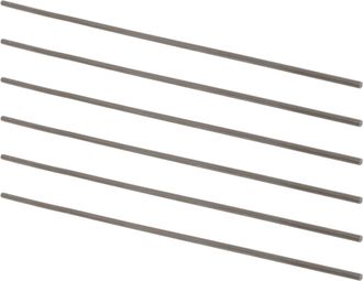 NUOBESTY 6 St&uuml;ck Wolframdraht 3mm X 20cm Hochtemperaturbest&auml;ndig Brennofenzubeh&ouml;r f&uuml;r Keramikschmuck und T&ouml;pferwaren