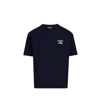 Dr&ocirc;le de Monsieur T-Shirt amples&eacute;rigraphi&eacute; en coton