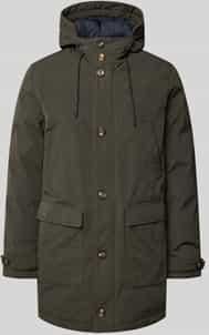 Ecoalf Parka mit Kapuze und Pattentaschen Modell TASKA