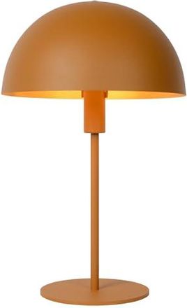 Lucide SIEMON - Tischlampe - Ø 25 cm - 1xE14 - Ockergelb