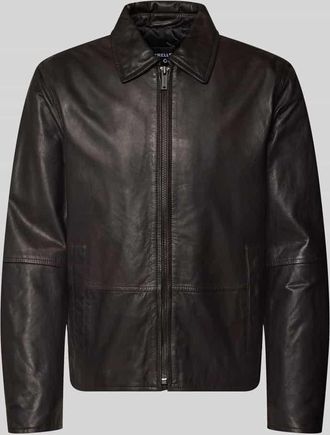 Strellson Regular Fit Jacke aus echtem Lammleder Modell KELLAN