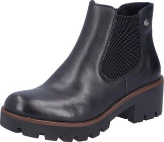 Rieker Damen 79265 Chelsea-Boot, schwarz 03, 39 EU