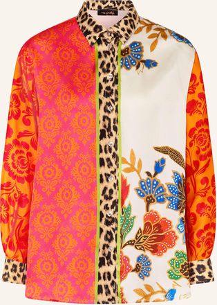 Miss Goodlife Miss Goodlife Hemdbluse Aus Satin pink