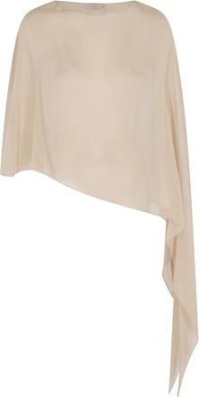 Antonelli Femme, Accessoires, Beige, Taille: ONE Size Melone Silk Stole