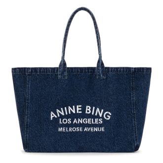 Anine Bing Cabas Leo Denim Anine Bing