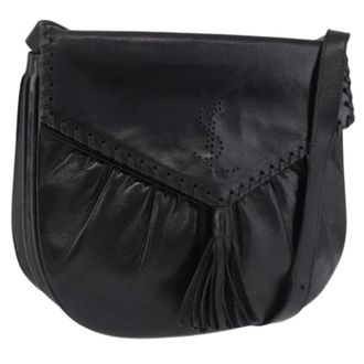 Saint Laurent Pre-owned Vintage Leder Schultertasche - - Pre-owned - Damen - Schwarzk - ONE SIZE