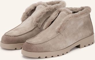 Santoni Boots grau