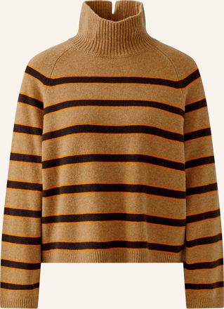 Oui Pullover braun