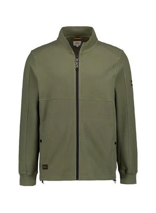 Camel Active Herren Sweatjacke gr&uuml;n unifarben