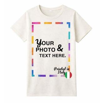 JOPHY & CO. T-shirt personnalis&eacute; en coton, imprim&eacute; pour homme et femme, id&eacute;e cadeau originale code 8601, nature, XXL