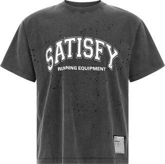 SATISFY Satisfy, Homme, Tops, Noir, Taille: S MothTech T-Shirt