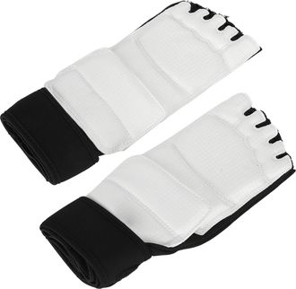 Generic Taekwondo-Fu&szlig;schutz, Tragbare Kn&ouml;chelst&uuml;tze f&uuml;r Kickboxen, Fitnessstudio, Training f&uuml;r Erwachsene und, Eva + PU, Wie Abgebildet, 2 St&uuml;ck (M 34-35)