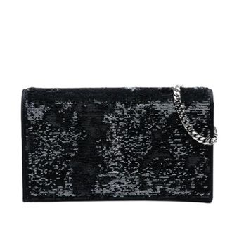 Saint Laurent Pre-owned Kate Chain Wallet - Femme - Pre-owned - Noir - Taille: ONE Size