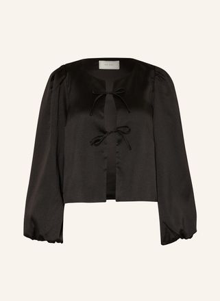 Neo Noir Neo Noir Blusenshirt Daliska Aus Satin schwarz