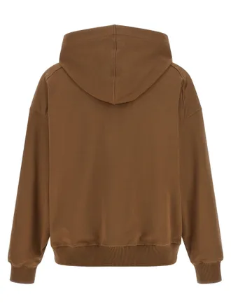 Brunello Cucinelli Lightweight Stretch Cotton Hoodie - Camel