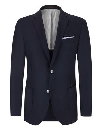 Windsor Sakko in Super 120 Schurwolle, Shaped Fit in