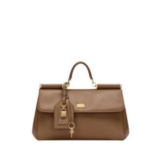 Dolce & Gabbana Sicily Tote Bag - - Bags - Damen - Braun - ONE SIZE