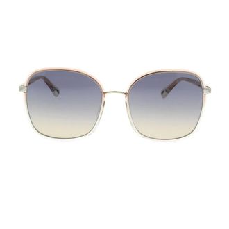 Chlo&eacute; Rainbow Oversized Square Sonnenbrille - - Accessories - Damen - Orange - 59 MM