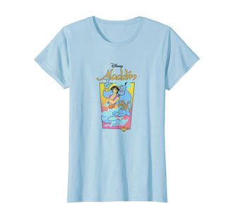 Disney Aladdin Genie Abu Poster T-Shirt