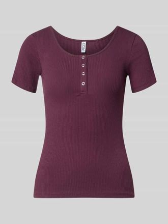 Pieces Slim Fit T-Shirt aus Baumwoll-Mix Modell KITTE