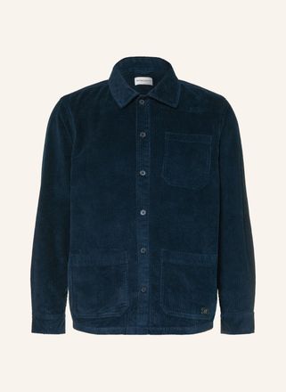 Nowadays Nowadays Cord-Overshirt blau