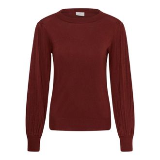 Kaffe Strickware - - Knitwear - Damen - Braun - XS