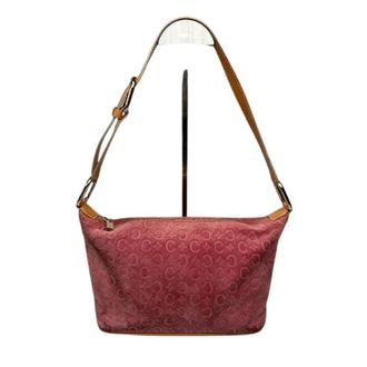 Celine Pre-owned Wildleder Schultertasche - - Pre-owned - Damen - Rosa - ONE SIZE