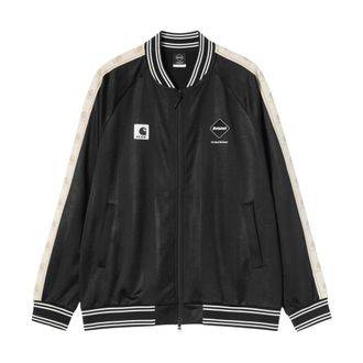 Carhartt Work in Progress Varcity Track Jersey Blouson - - Jackets - Herren - Schwarzk - S