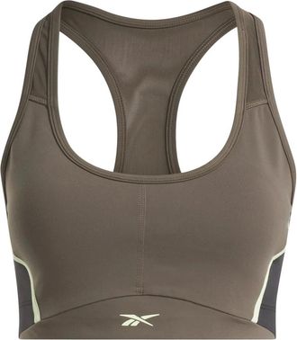 Reebok Femme, Tops, Beige, Taille: 42 FR Lux Racer Bra - CB