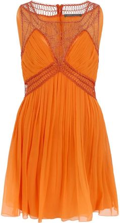 Alberta Ferretti Femme, Robes, Orange, Taille: 38 FR Robes
