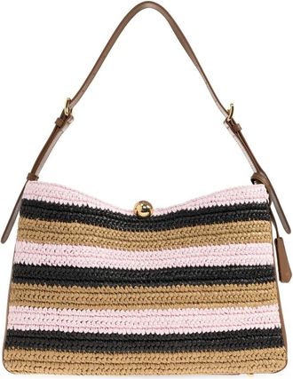 Furla Femme, Sacs, Beige, Taille: ONE Size Sfera Soft Large Shoulder Bag