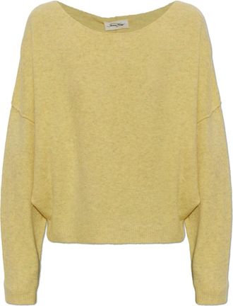 American Vintage Damen, Strickwaren, Gelb, XS/SGr&ouml;&szlig;e