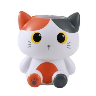 i-Total 3D-Stifthalter - Schreibtisch-Organizer im Kawaii-Stil f&uuml;r Stifte und Zubeh&ouml;r, Geschenkidee (ORANGE CAT)