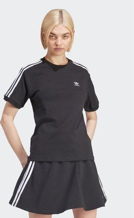adidas T-Shirt 3-Stripes IU2420 Schwarz Regular Fit