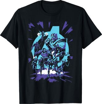MARVEL Avengers: Endgame Super Heroes vs. Thanos T-Shirt T-Shirt