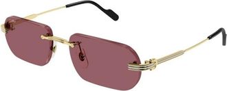 Cartier Ct0577S Premi&egrave;re Sonnenbrille - - Accessories - unisex - Gelb - 55 MM
