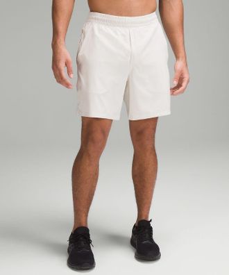 lululemon Pace Breaker Shorts mit Liner f&uuml;r M&auml;nner - 18 cm - Gr&ouml;&szlig;e 3XL in Bone