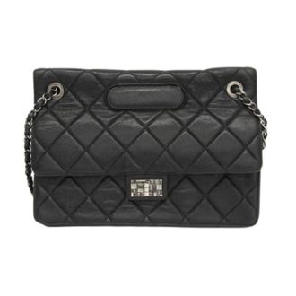 Chanel Pre-owned 2.55 Sac bandouli&egrave;re &agrave; cha&icirc;ne - Femme - Pre-owned - Noir - Taille: ONE Size