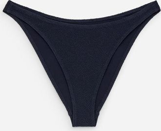 Arket Bikinihose Mit Halbhohem Bund -Blau