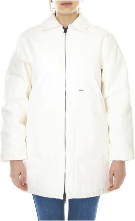 Carhartt Work in Progress Femme, Vestes, Blanc, Taille: 38 FR Summer Jacket