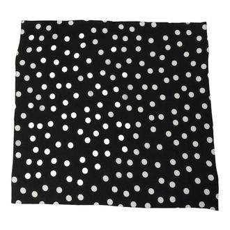 Dolce & Gabbana Kopftuch im Foulard-Stil - - Accessories - Damen - Schwarzk - ONE SIZE
