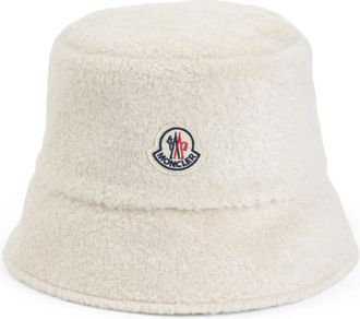 Moncler Femme, Accessoires, Beige, Taille: M Acrylic Hat