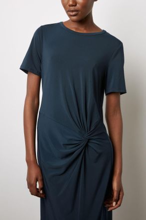 Gerard Darel Robe midi en jersey - EMMELINE - Marine