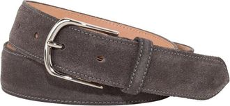 Kreis 2-lagiger Gürtel aus Veloursleder in