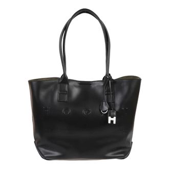 Hogan Petit Sac Shopping Address - Femme - Sacs - Noir - Taille: ONE Size