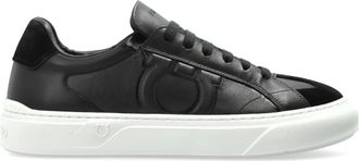 Ferragamo Homme, Chaussures, Noir, Taille: 41 1/2 EU Thor Baskets