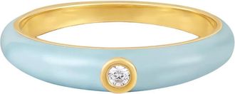 Glanzst&uuml;cke M&uuml;nchen Ring - Sterling Silber Ring Zirkonia - Gr. 48 - in Gold - f&uuml;r Damen