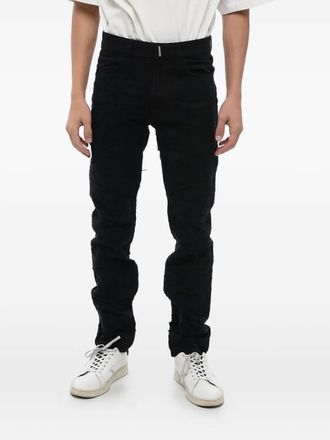 Givenchy pantalon en coton - Noir