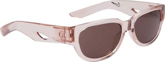 Nike II Rechteck-Sonnenbrille, Kunststoff (Veilchen/Mauve)